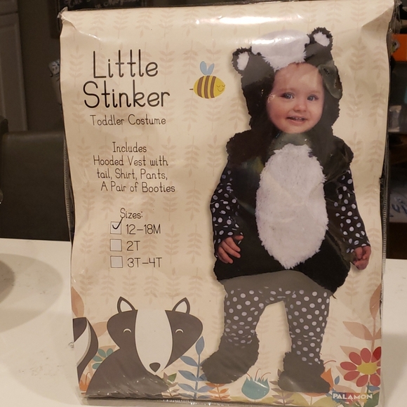 Palamon | Costumes | New Little Stinker Skunk Deluxe Costume Toddler ...